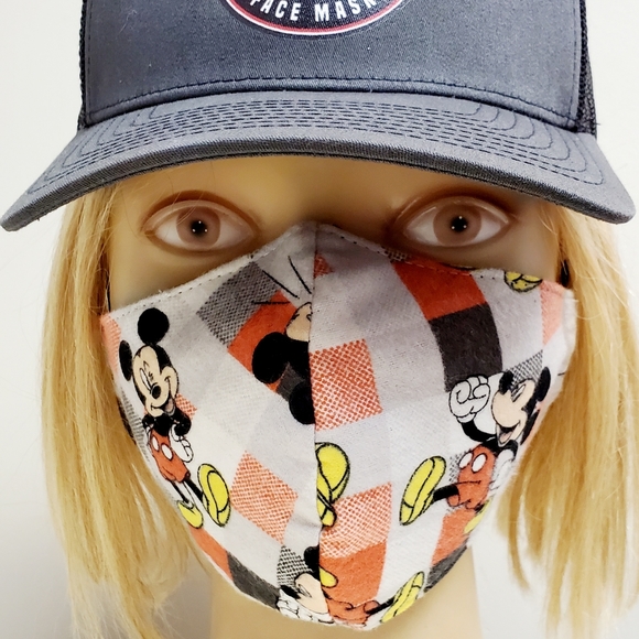 Hand Crafted | Accessories | Mickey Mouse Face Mask | Poshmark